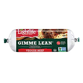 Lightlife, Gimme Lean Meatless Veggie Beef (Ingredients Analysis ...